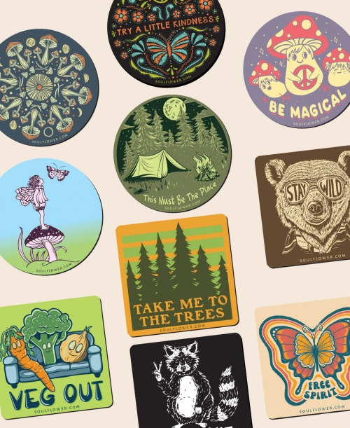Wholesale Magnet Pack Cool Magnets Soul Flower